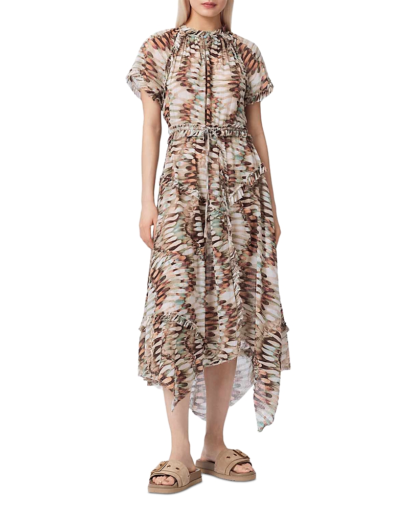 ALLSAINTS Allsaints Lamaia Ruffled Dress